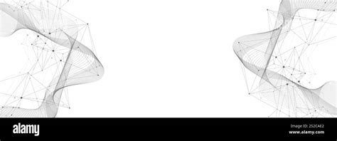 Global Network Connection Concept Big Data Visualization Social Network Communication In The