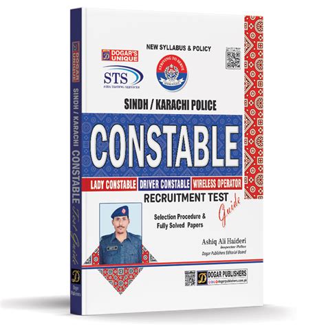 Sindhkarachi Constable Recruitment Test Guide Kitab Traders