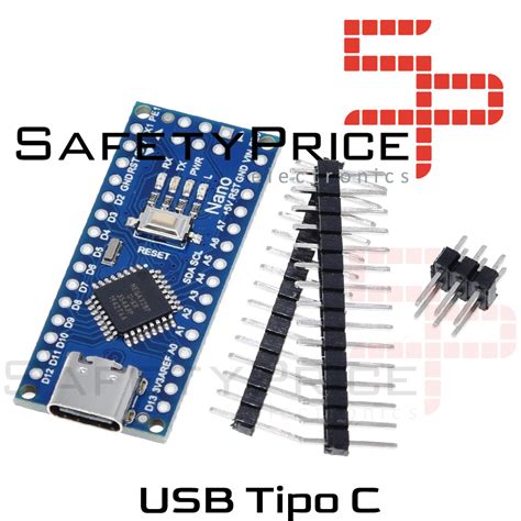 Nano V Atmega P Ch G Mhz Sin Soldar Compatible Arduino
