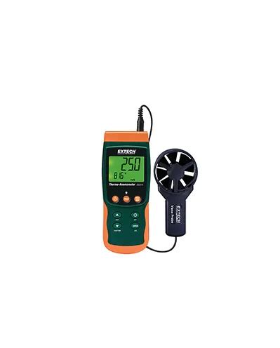Portable Thermo Anemometer Datalogger Extech SDL Air Flow Meter Jual Perlengkapan