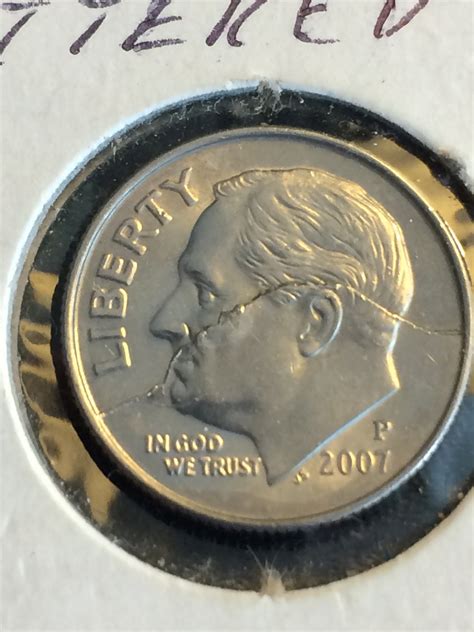 2006 P Dime Shattered Die Die Break Error Coin Talk