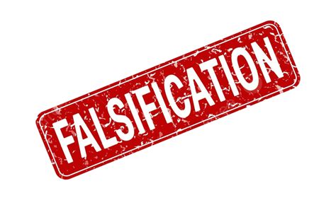 Falsification A Grungestyle Seal Or Stamp Impression With Scuffs Vector