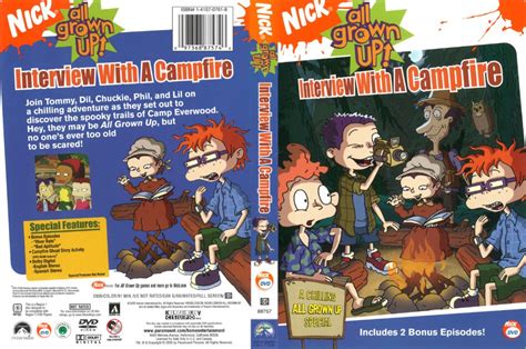 All Grown Up Interview With A Campfire Dvd Cover 2005 R1