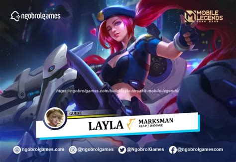 Build Layla Tersakit Full Damage Sekali Tembak