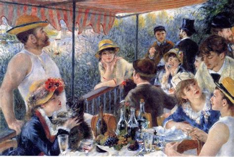 El Almuerzo De Los Remeros Pierre Auguste Renoir