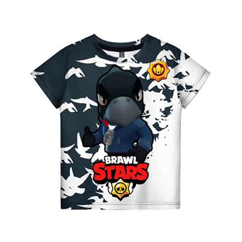 Brawl Stars T Shirt Default Crow Tees Power Carrion Brawl Stars