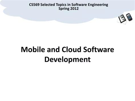 PPT Mobile And Cloud Software Development PowerPoint Presentation