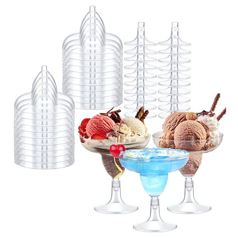Clear Plastic Wine Glass 20 Pack Plastic Wine Glasses Bpa Free