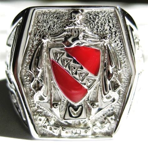 Tke Silver Fraternity Ring