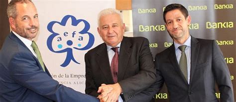 Bankia Y AEFA Potencian El Desarrollo De Las Empresas Familiares De Alicante Mediterraneo Diario