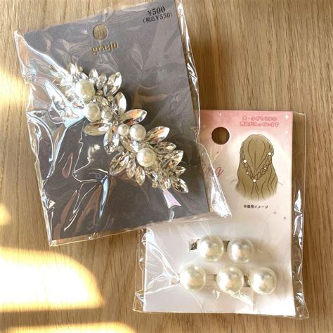 3coins ヘアアクセサリー 金具シルバー メルカリ