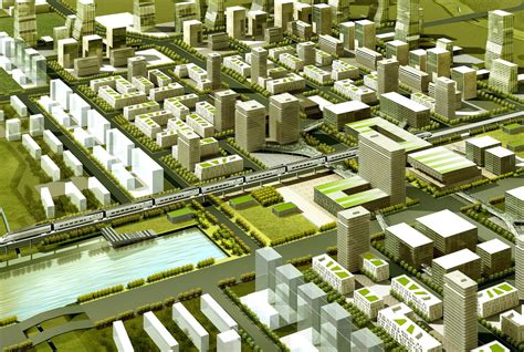 Changchun JingYue, ökologische Wohn- und Geschäftsstadt - AS+P