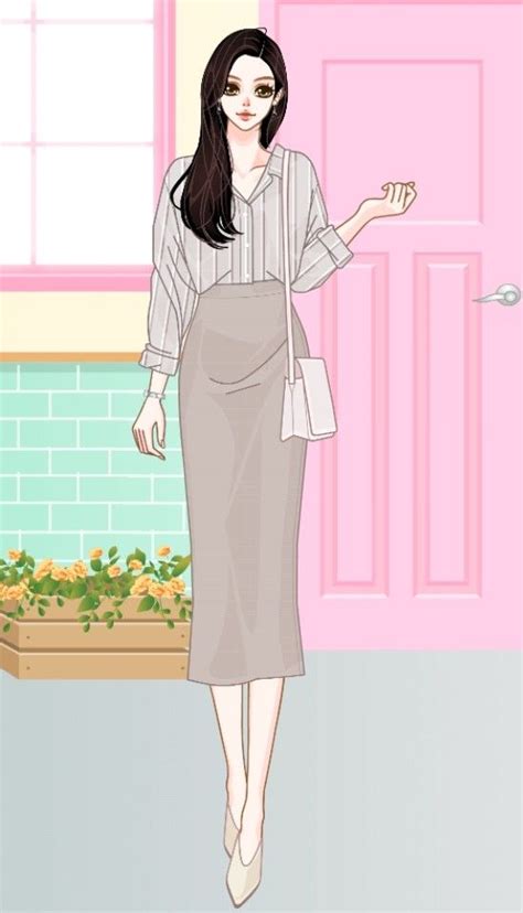 ปักพินโดย 지영 김 ใน 패션일러스트레이션 ฟัน