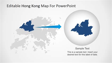 可编辑的香港powerpoint地图 木鱼查询