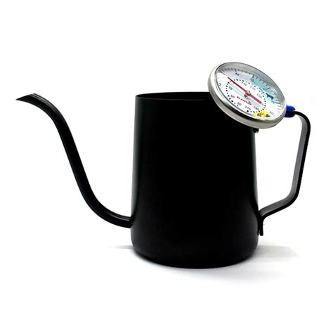드립포트·서버 제니스코 핸드드립포트 350ml 온도계형 테프론 350t 커피 주전자 오늘의집 쇼핑