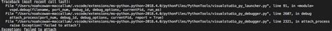 Debugger Does Not Work · Issue 1828 · Microsoftvscode Python · Github