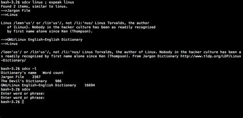 Sdcv Command Line Based Dictionary For Linux Linuxaria