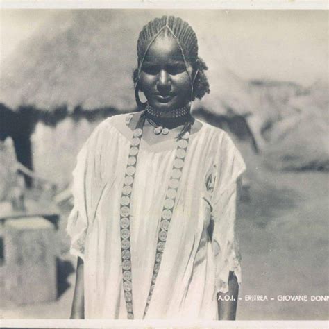 Young Woman Asmara Eritrea 1930s Ali عَلِيُّ