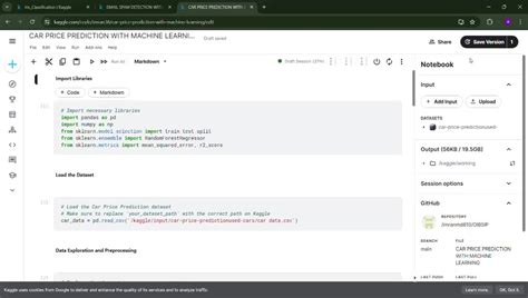Mohammed Imran On Linkedin Machinelearning Carpriceprediction