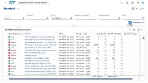 Sap Video Display Serialized Stock Quantities