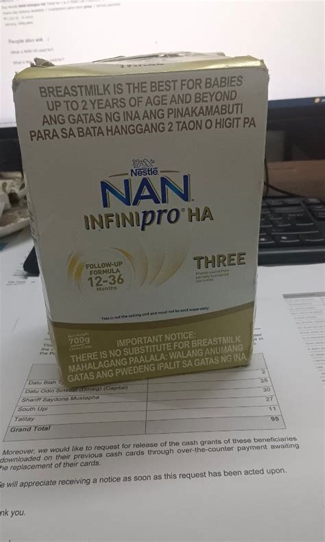 Nan Infinipro Ha Three On Carousell