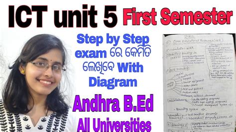 Ict Unit 5 First Semester Andhrabed Youtube Firstsemester Ict