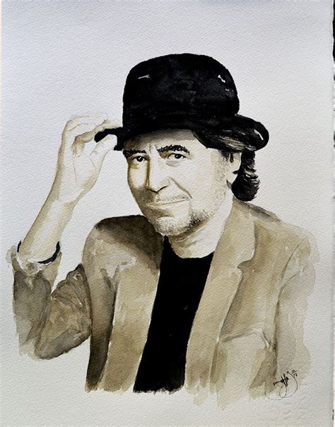 Joaquin Sabina Pintura Acuarela Acuarela Pinturas