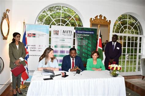 Had A Roundtable Business Meeting Led By Uk Prime Minister Trade Envoy Theo Clarke I Signed An