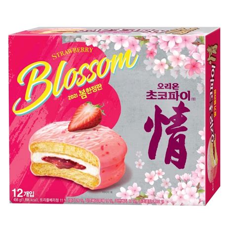 오리온 초코파이 딸기블라썸 456g 홈플러스 익스프레스