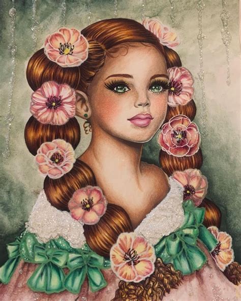 Instagram In Adult Coloring Inspiration Coloring Books Book Girl
