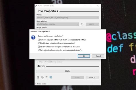 Rufus 3 16 Beta Crea Medios Sin Tpm Y Arranque Seguro Vrogue Co