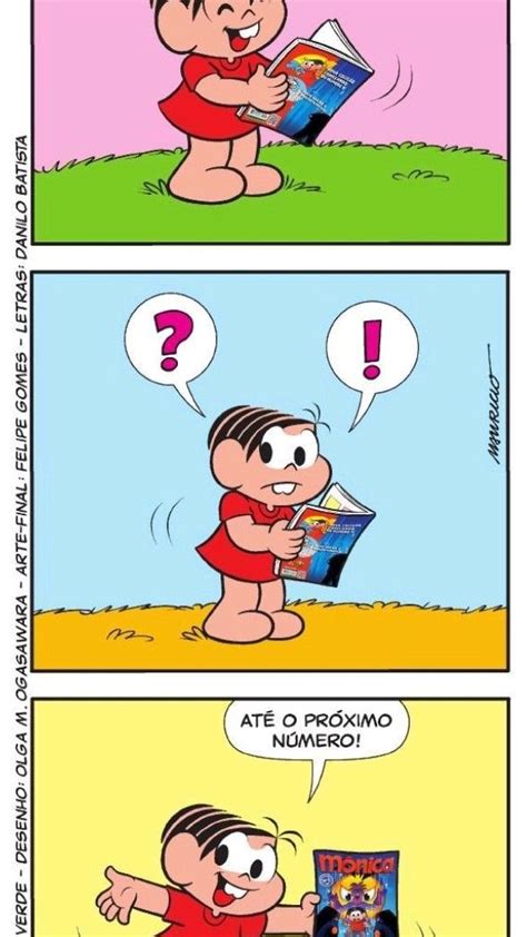 Tirinha Turma Da MÔnica ️ Monica Quadrinhos Turma Da Mônica Quadrinhos