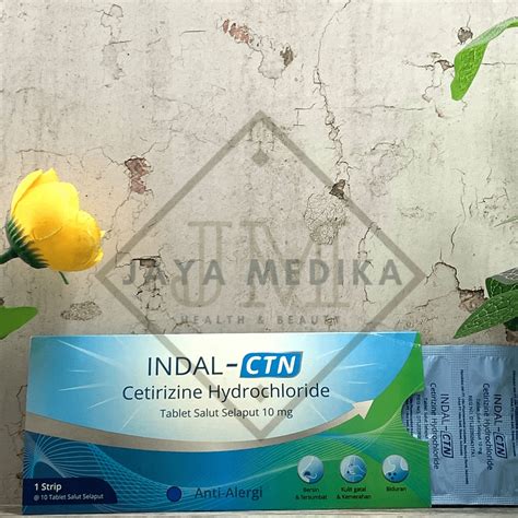 Jual Indal Ctn Strip Isi 10 Tablet Shopee Indonesia