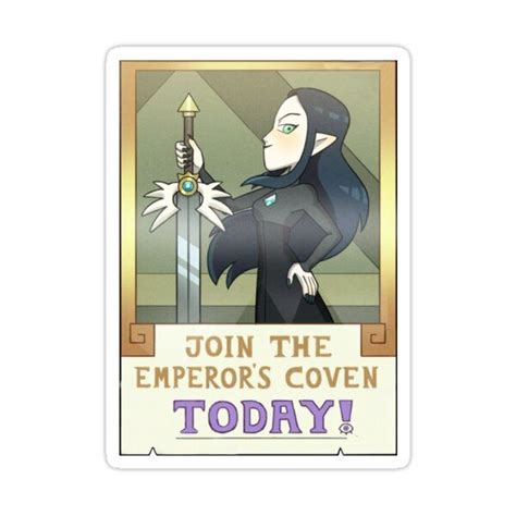 Join The Emperors Coven Sticker For Sale By Achillesarts Coven