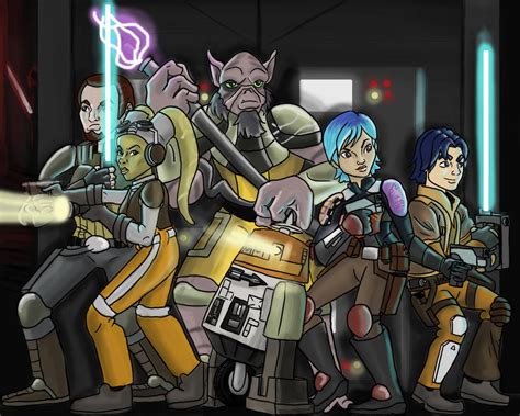 Star Wars Rebels Sneaking By Avengerblackwidow On Deviantart