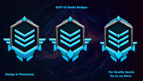 Scifi Ui Ranks Custom Rank Badges