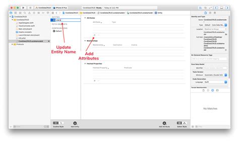 getting started core data crud with swift cynoteck