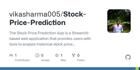 GitHub Vikasharma005 Stock Price Prediction The Stock Price