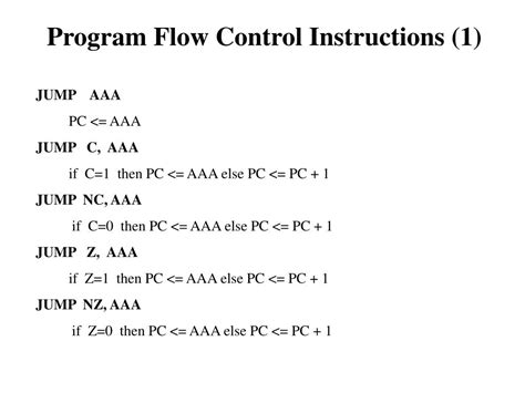Ppt Lecture 14 Picoblaze Instruction Set Powerpoint Presentation