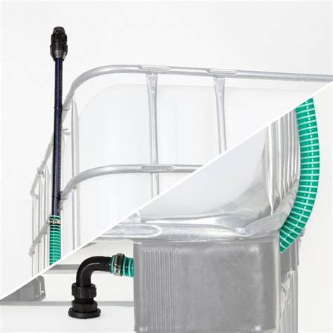Ibc Container Ventilation Set Push In Tank Adapter