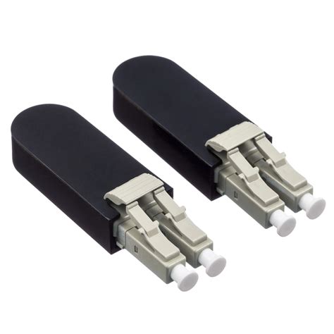 5 Pcs Lot Lcupc With Duplex Loopback Fci Loopback Multi Mode Attenuator Fiber Optic Connector