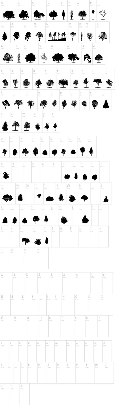 Trees TFB Font Dafont Com Trees TFB Font Dafont Com