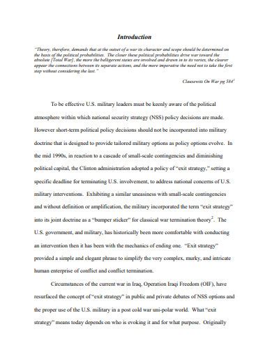 10 Exit Strategy Examples To Download