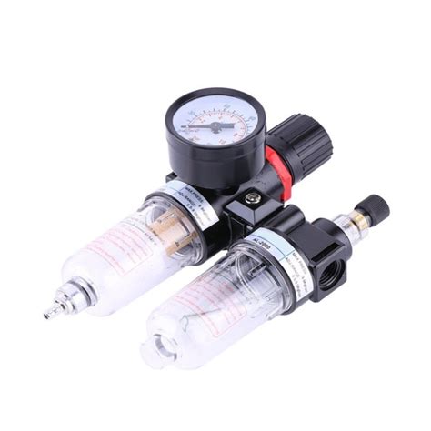 รีวิว ชุดกรองลมดักน้ำปรับแรงดันลม ขนาด1 4 รุ่น Afc2000 Pneumatic Air
