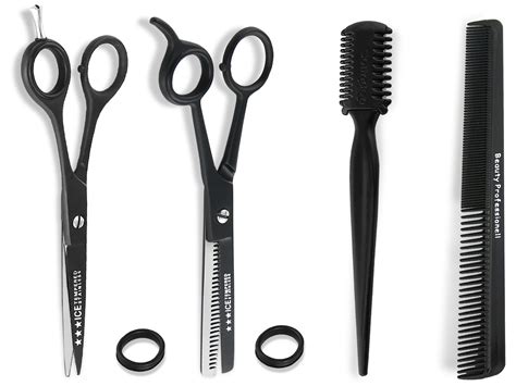 4 Teiliges Haarscheren Set 6 Zoll Haarschere Modellier Effilierschere