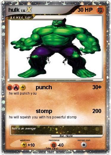 Pokémon Hulk 907 907 Punch My Pokemon Card