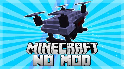 [minecraft No Mod 1 10] Un Drones Dans Minecraft Youtube