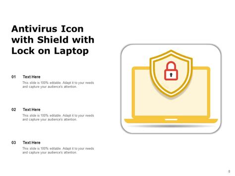 Malware And Antivirus Icon Computer Monitor Ppt Powerpoint Presentation Complete Deck