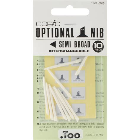 Copic Marker Semi Broad Nibs Copic Shop