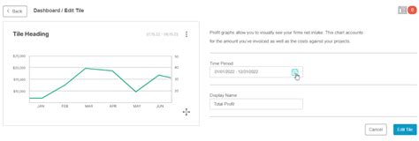 Customizing Date Ranges In Dashboards BigTime Software